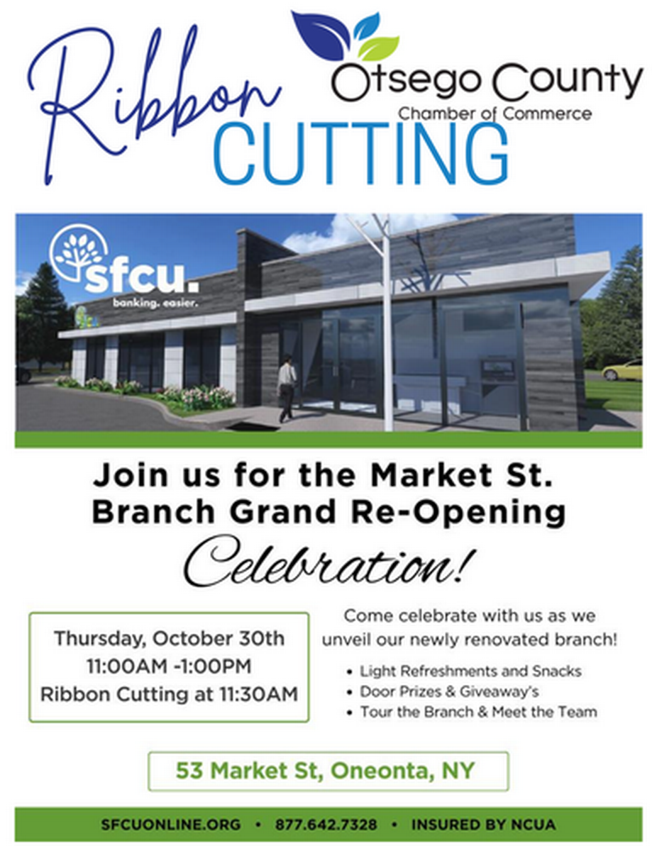 Ribbon Cutting Ceremony - Oct 30, 2025 - The Otsego County Chamber ...