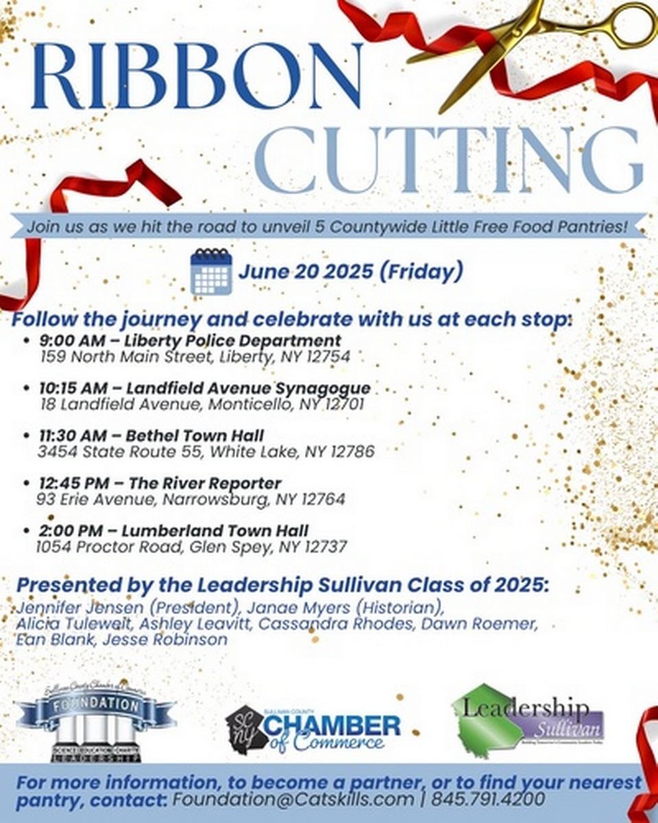 RIBBON CUTTING Road Trip for Leadership Sullivan Little Free Food ...