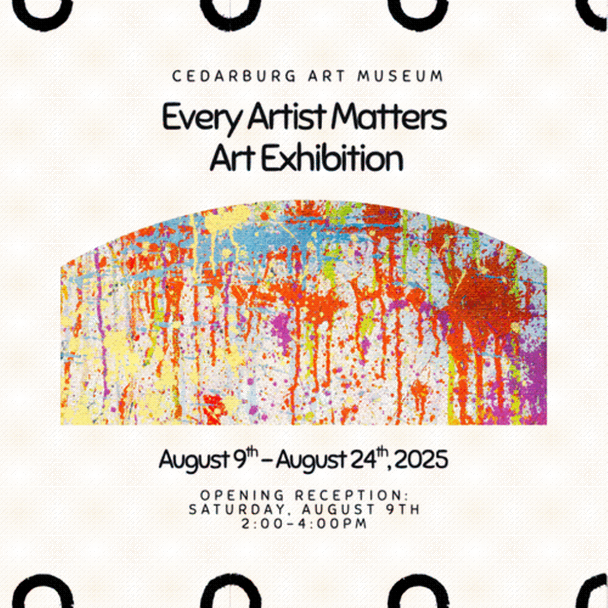 Every Artists Matters Art Exhibition at the Cedarburg Art Museum - Aug ...