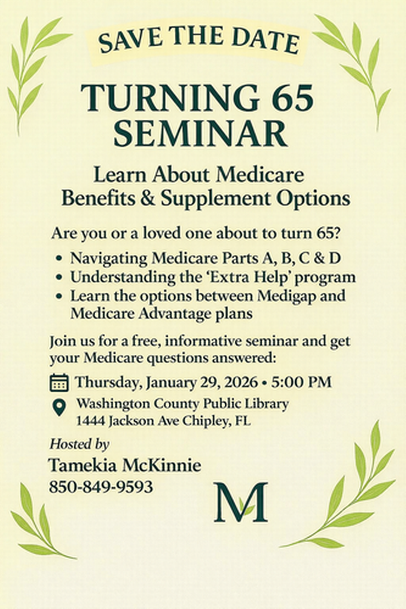 Turning 65 Medicare Made Easy - Jan 29, 2026 - Washington County ...