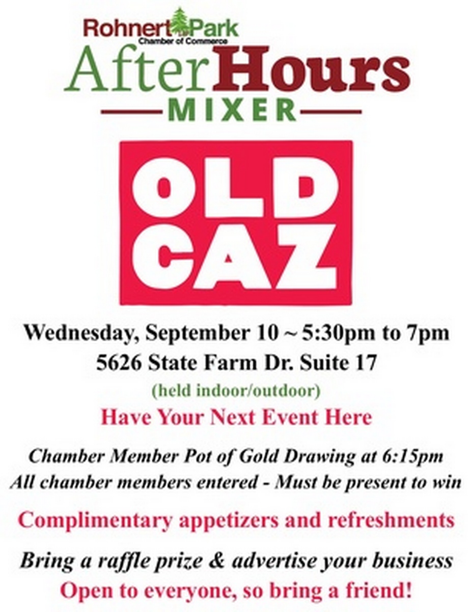 After Hours Networking Mixer - Hosted by Old Caz - Sep 10, 2025 ...