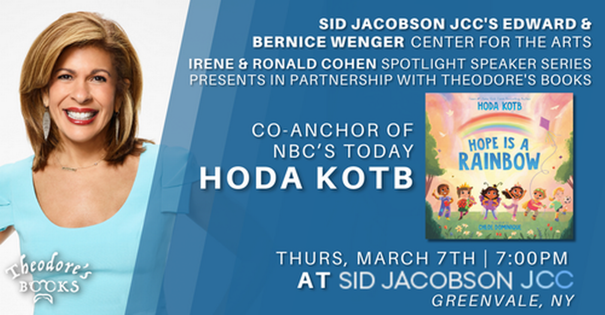 Co-anchor of NBC's TODAY Show Hoda Kotb Discusses and Signs HOPE IS A ...