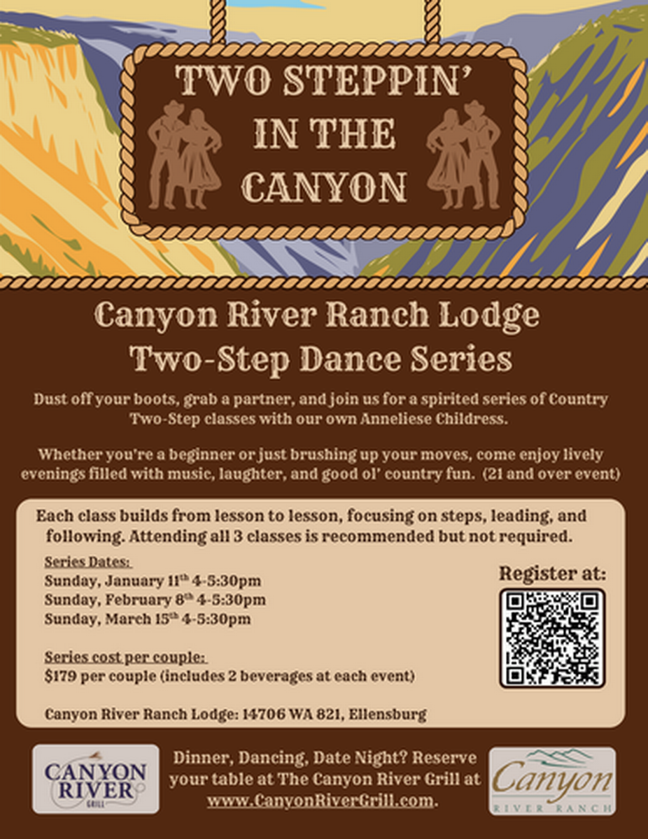 Two Steppin’ In The Canyon Dance Series at The Canyon River Ranch Lodge ...