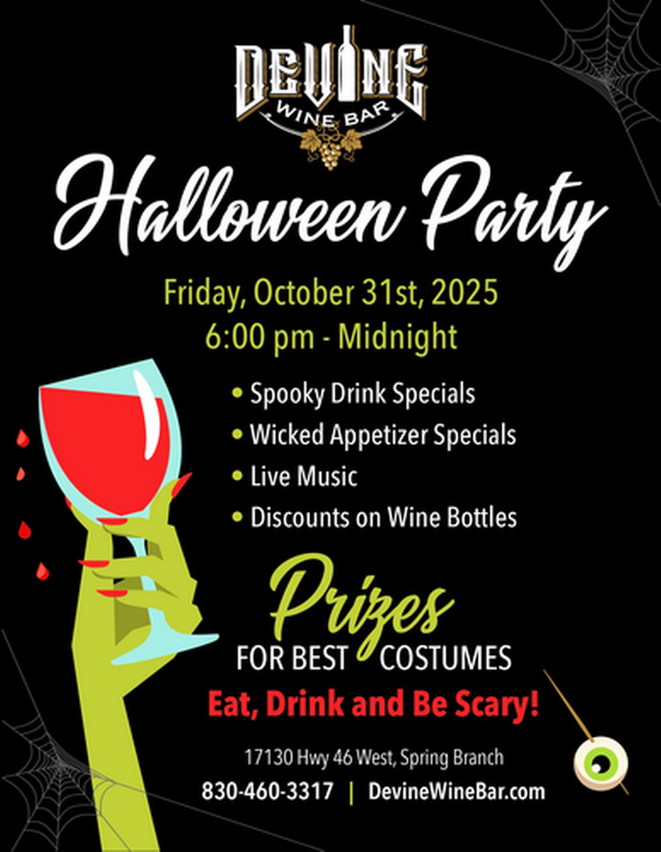 Halloween Party at Devine Wine Bar - Oct 31, 2025 to Nov 1, 2025