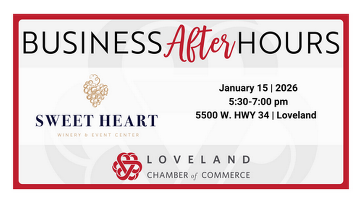 Business After Hours Sweet Heart Winery - Jan 15, 2026 - Events ...