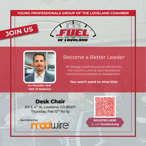 FUEL of Loveland Speaker: JB Kellogg - Feb 12, 2026 - Events Calendar ...