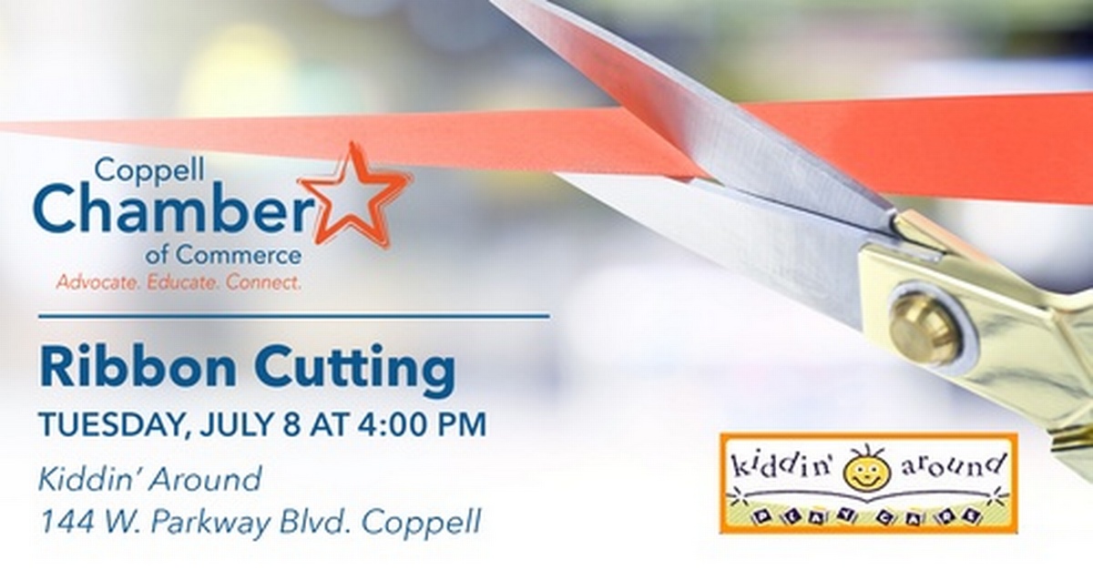 Ribbon Cutting- Kiddin' Around Playcare - Jul 8, 2025