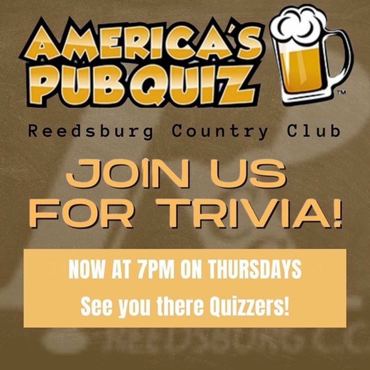 Thursday Night Pub Trivia at the Reedsburg Country Club - Dec 31, 2026 ...