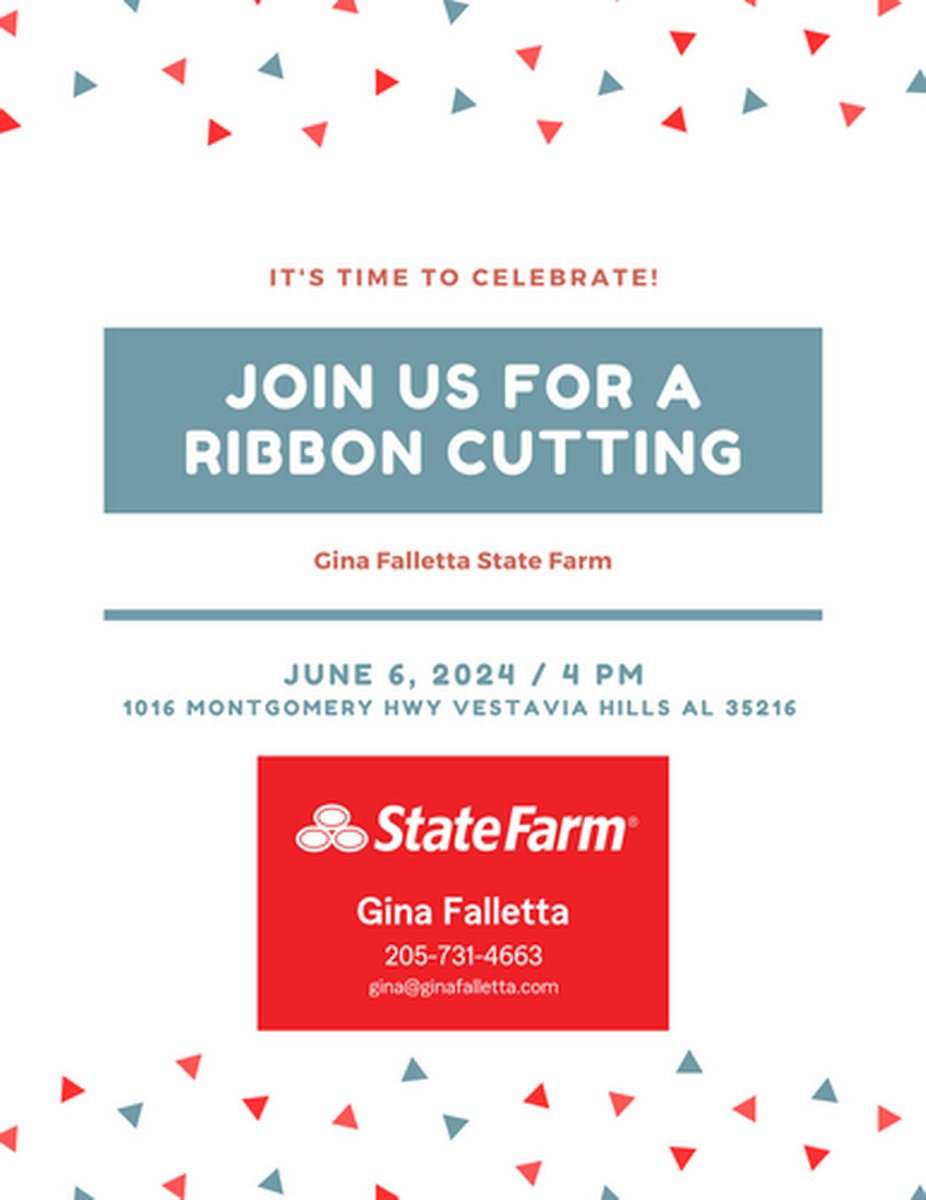 Gina Falletta State Farm Ribbon Cutting - Jun 6, 2024