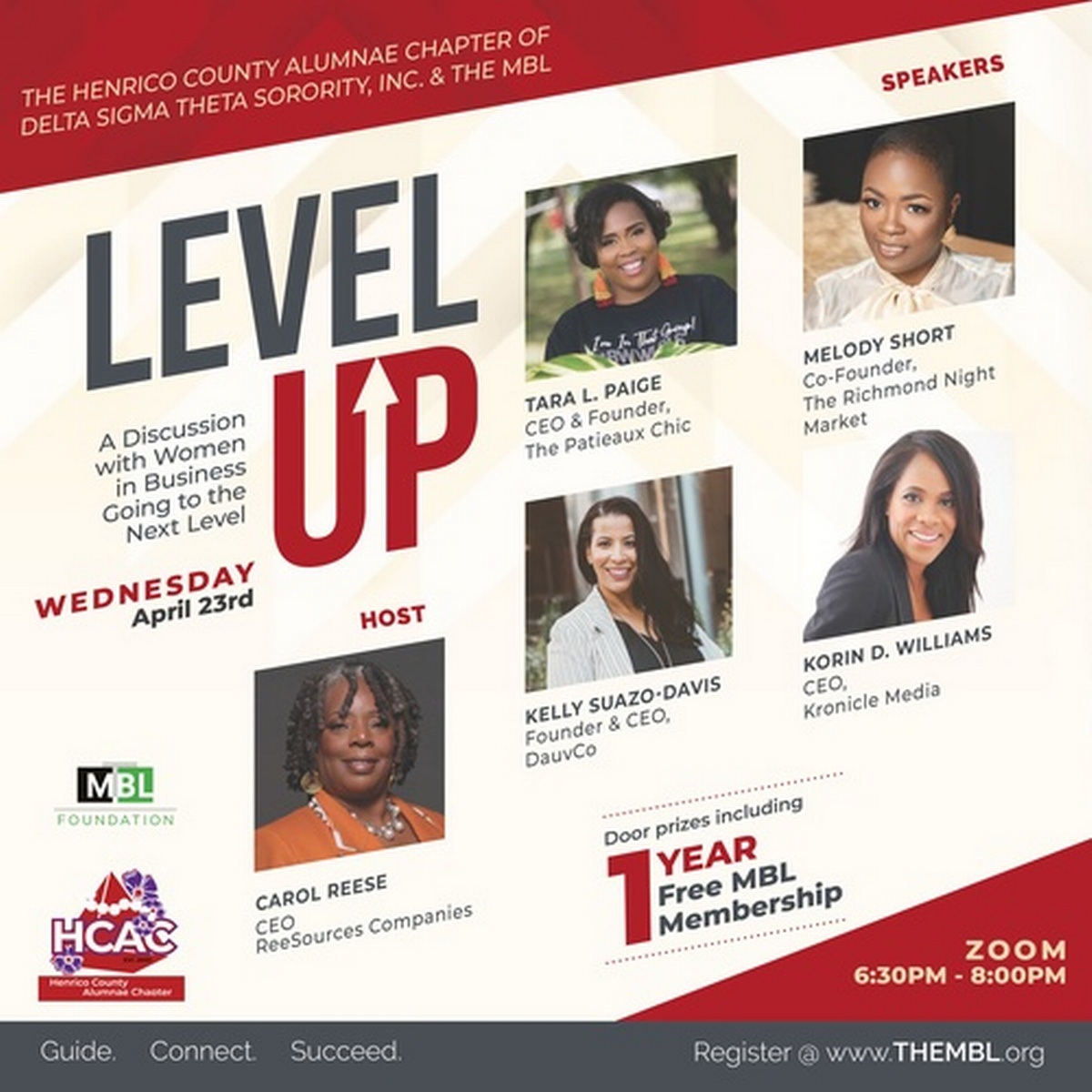 Level Up: Remarkable Women in Business - Apr 23, 2025 - Events
